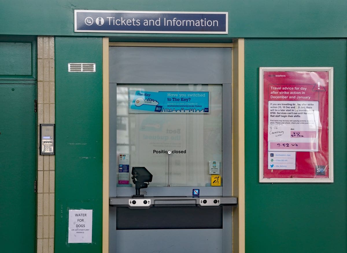 Protests to be held over ticket office closures | Railways Illustrated ...