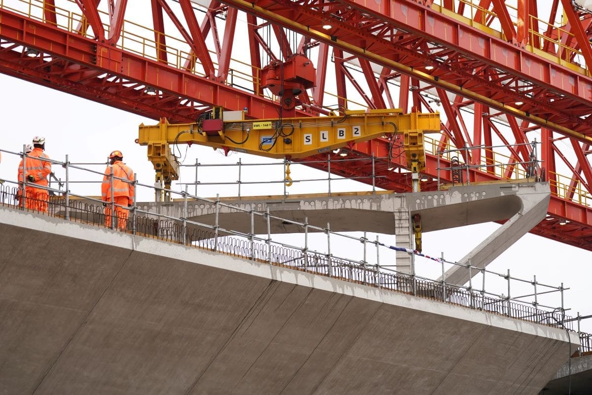 Construction completed on UK's longest railway bridge | Railways ...