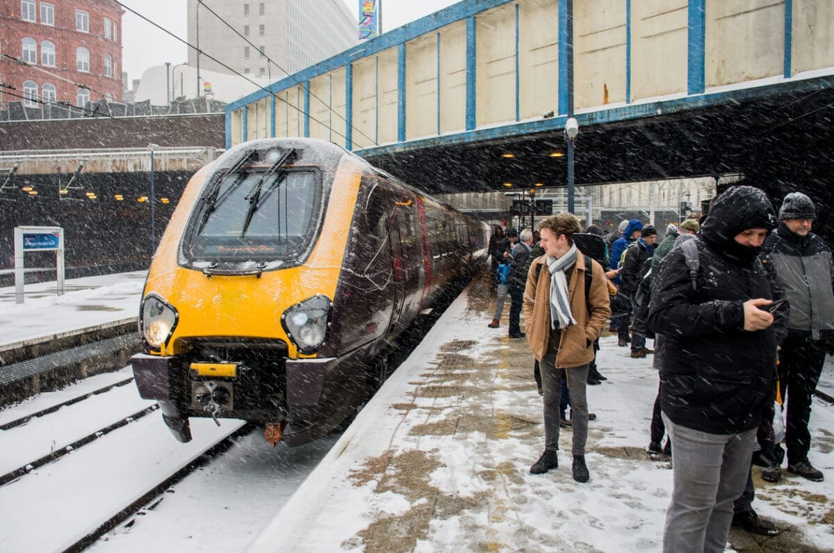 Train reliability hits record low with more than one in 25 services ...