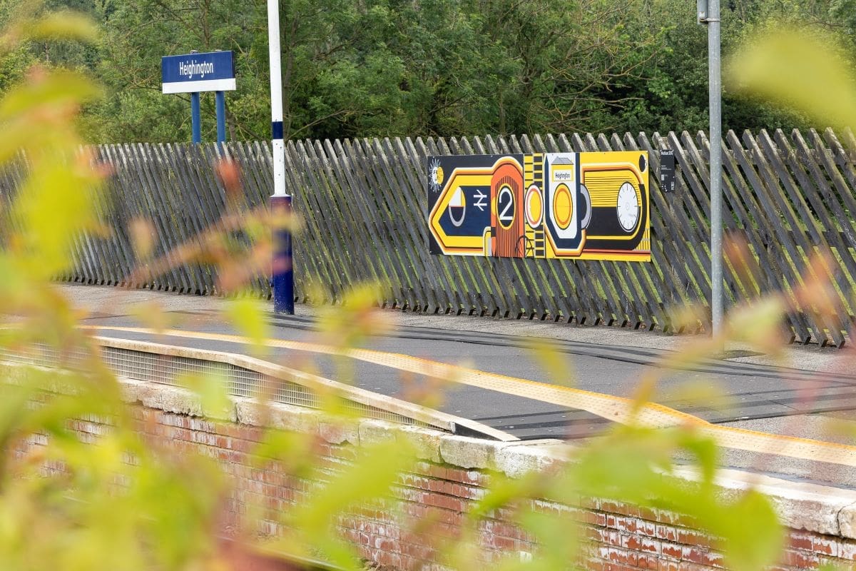 Six artists celebrate railway history with murals along new heritage ...